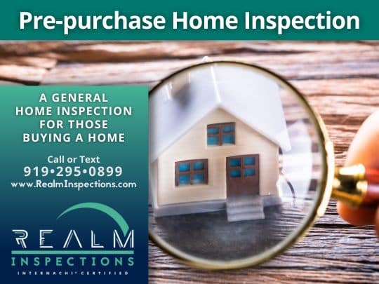 Pre-purchase Buyer's Home Inspection - Realm Inspections